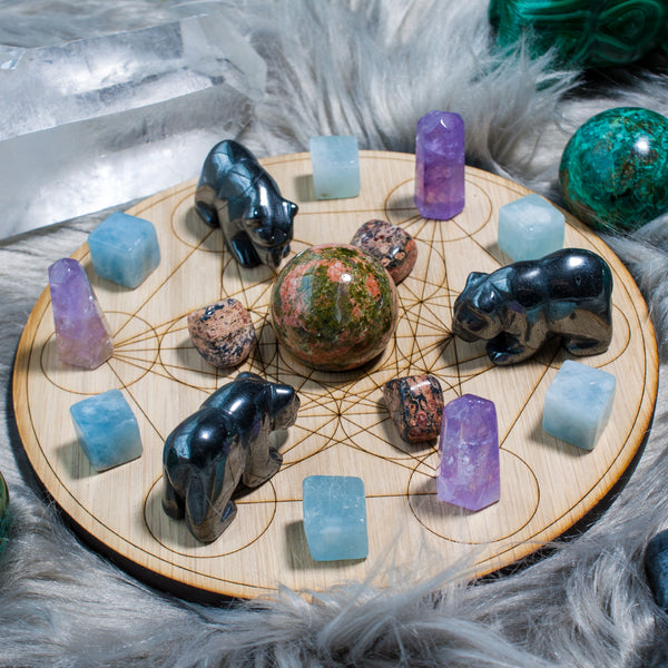 The Symbolism of Crystal Grids | Little Lemuria