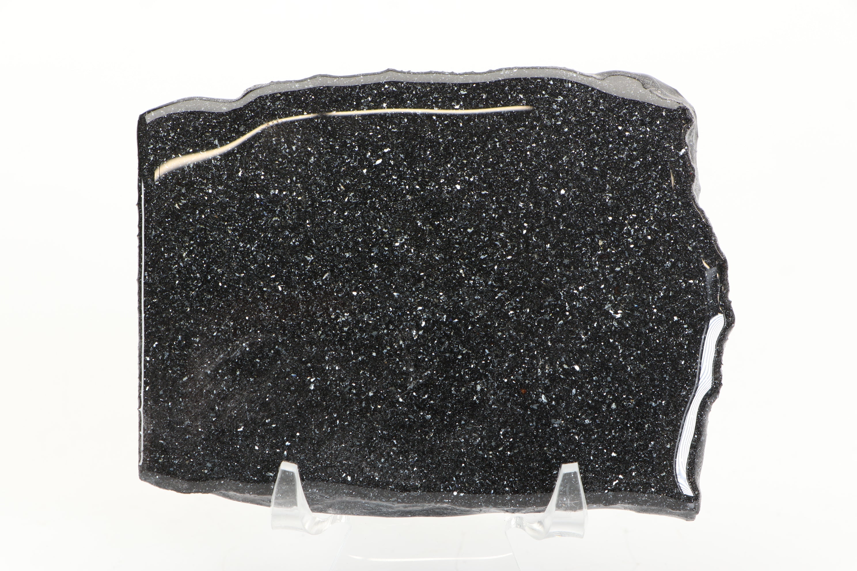 3" Specularite Slab TF1928 – Little Lemuria